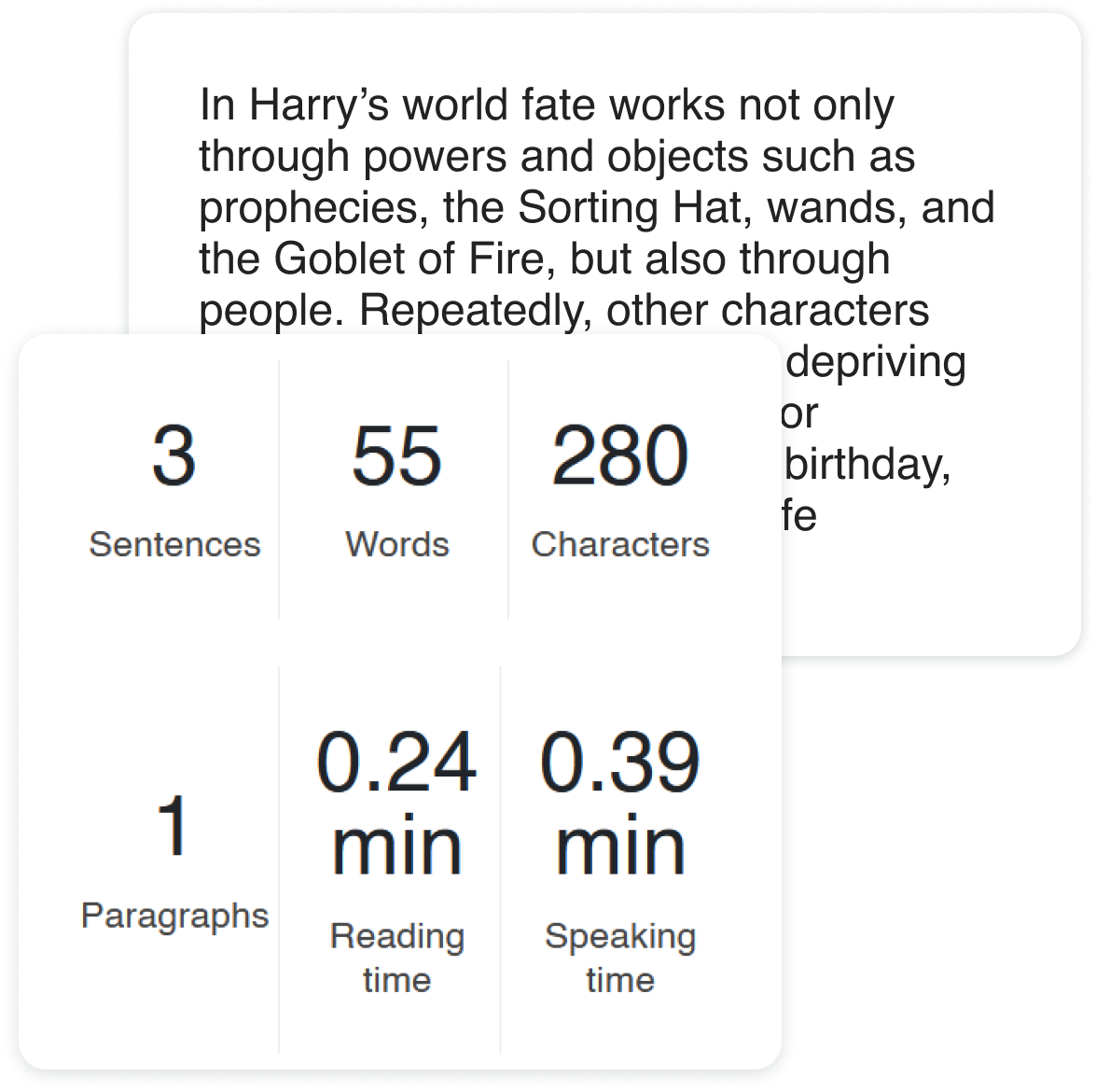 Free Sentence Counter – SC's Editor